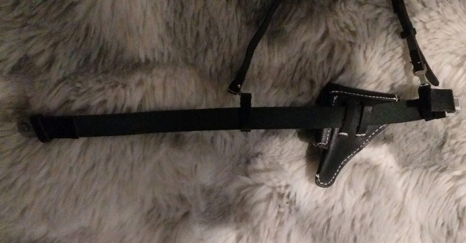 1/6 Scale WWII German Officer Strap Belt Holster Amon G Action Figure ...