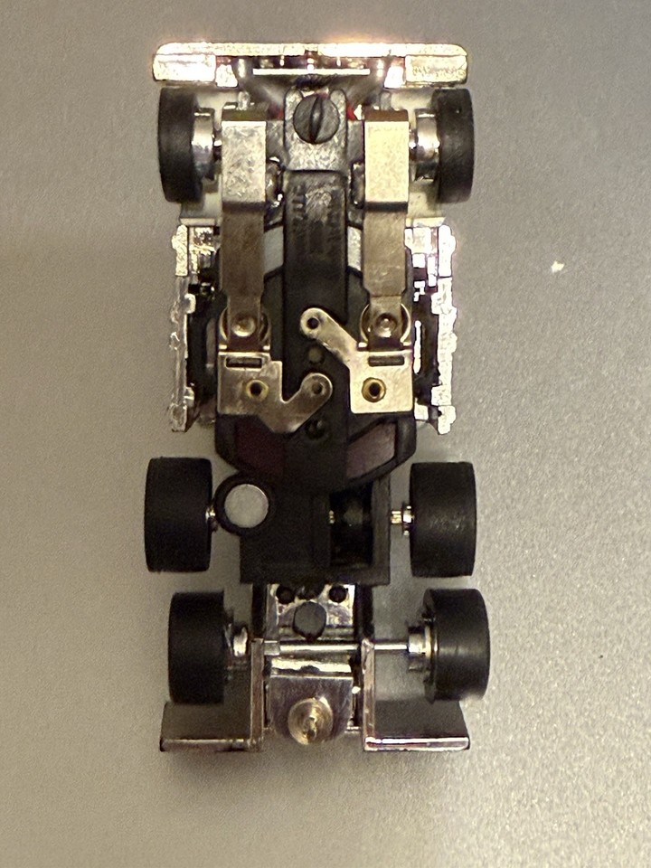 AURORA RACING TEAM RIG SEMI TRUCK TRAILER SLOT CAR IN WHITE, Blue, and ...