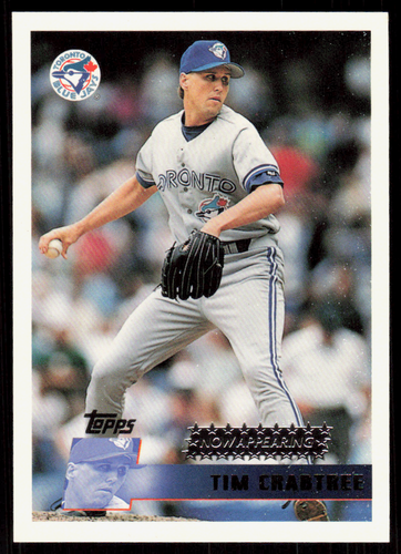 1996 Topps 351 Tim Crabtree Toronto Blue Jays | eBay