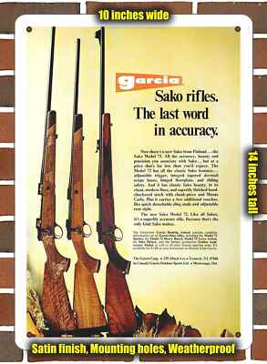 Metal Sign - 1973 Sako Model 72 Rifles- 10x14 inches | eBay