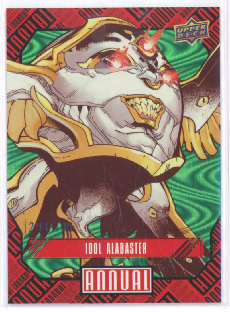 2023-24 IDOL ALABASTER UPPER DECK MARVEL ANNUAL #35 GREEN PARALLEL 293/ ...