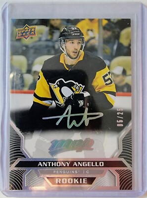 2020-21 MVP High Series Rookies Super Script /25 Anthony Angello #233 ...