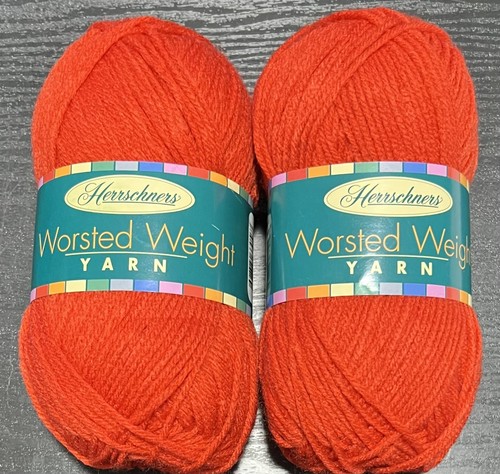 Herrschners Worsted Weight Yarn Honey Suckl 2 New Skeins 100% Acrylic 3 ...