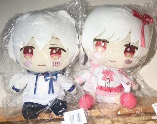 Mafumafu & Manun-chan Osuwari Plush doll Set of 2 Super Mafumafu World ...