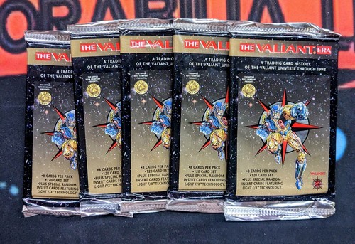 1993 Upper Deck THE VALIANT ERA Trading Cards Lot of (5) Packs | eBay