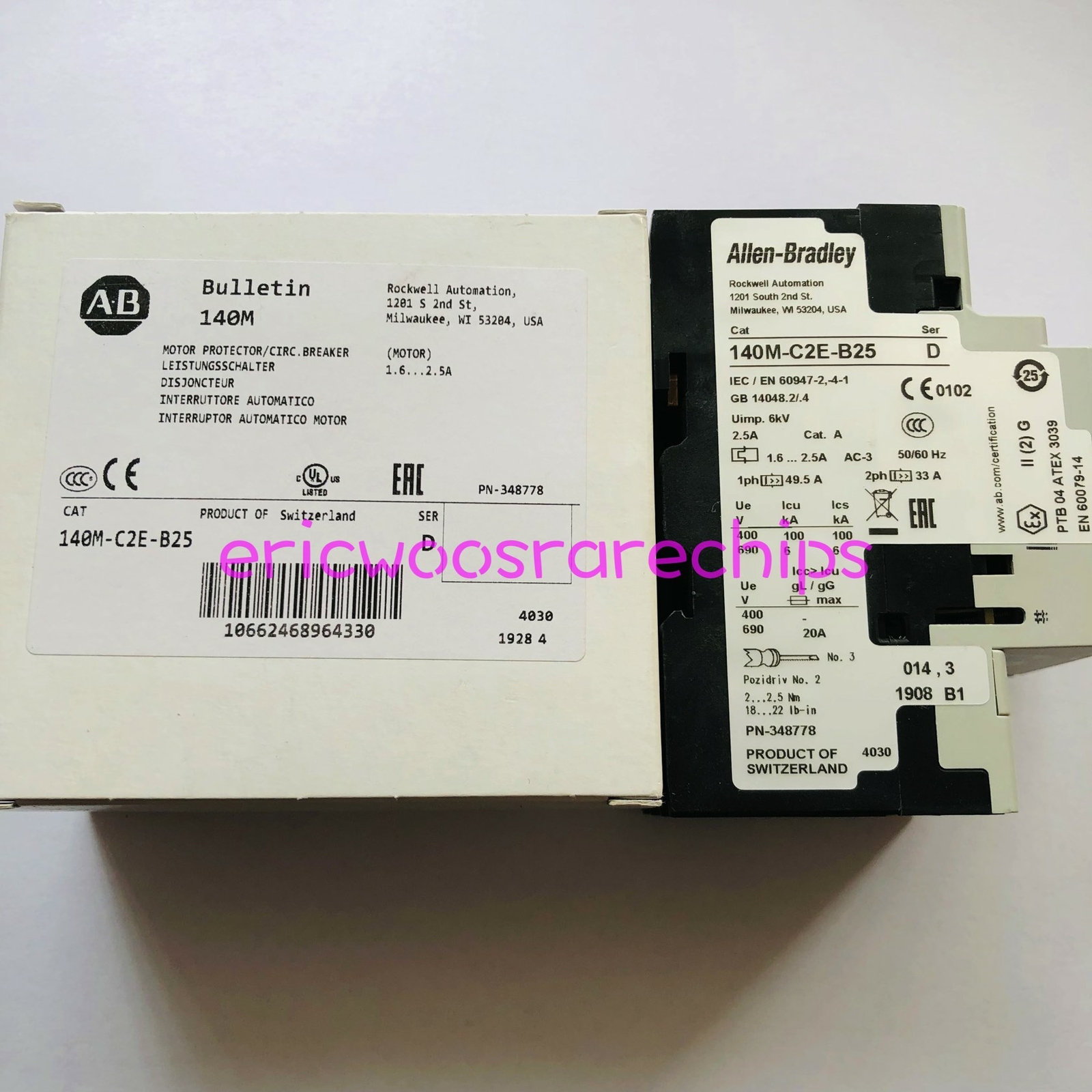 Allen-Bradley 140MC2EB25 PLC for sale online | eBay