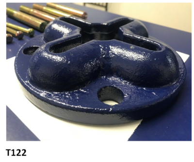 HEAVY DUTY AUTO BODY ANCHOR POT SET WITH 4 SLOTS BOLTS | eBay