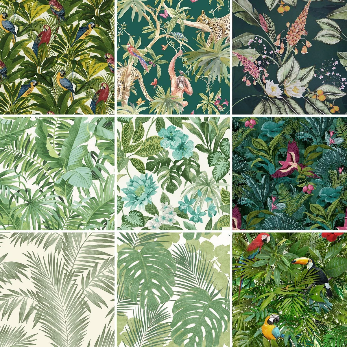 Tropical Print Wallpaper