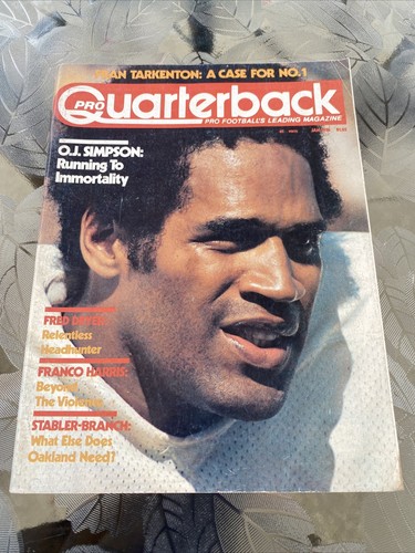 1976 PRO Quarterback Magazine O.J. Simpson Buffalo Bills | eBay