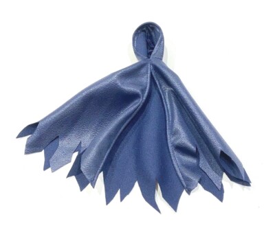 KC-HC-TE-BU: 1/12 Wired Hooded Cape for 6" action figures (Dark Blue ...
