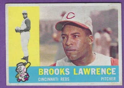 1960 Topps - #434 Brooks Lawrence - Cincinnati Reds - ExMt ST (hs) | eBay
