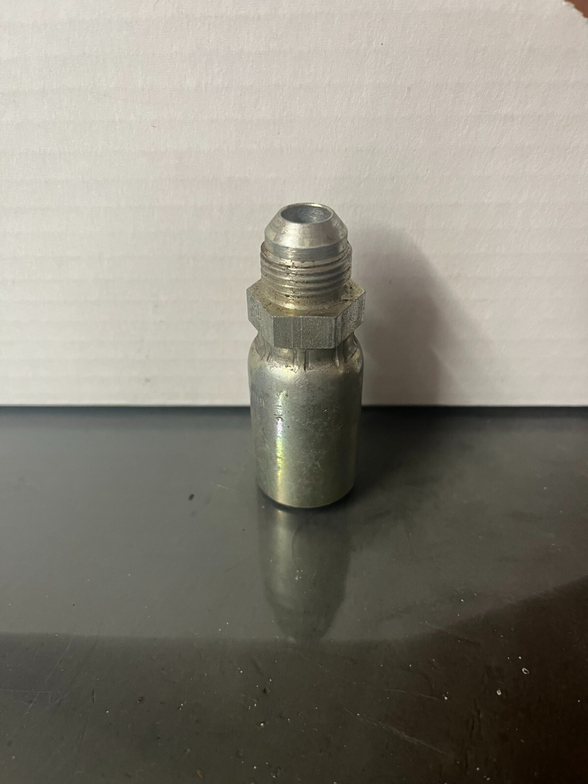 Eaton Weatherhead 08U-510 1/2" Hose 5/8" Male JIC Hydraulic Fitting ...