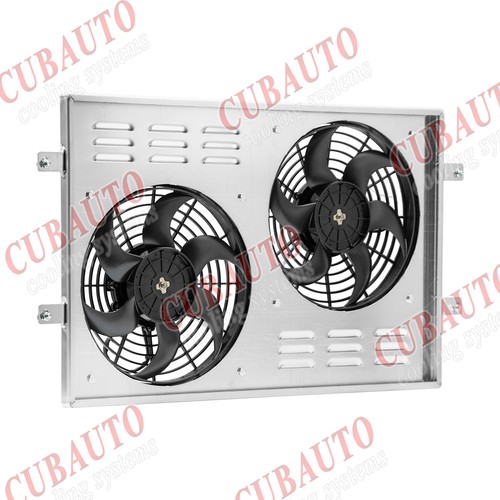 Full Aluminum Shroud+Fan For 1968-1974 1972 AMC Ambassador Javelin AMX ...