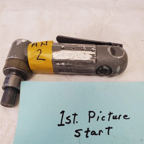 Dotco 10L12 Right Angle Die Grinder SN 780511 AN2 | eBay