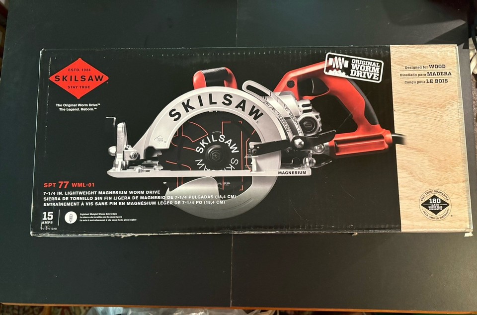 SKIL SPT77WML-01 7-1/4" Magnesium Worm Drive Corded Circular Saw NEW | eBay