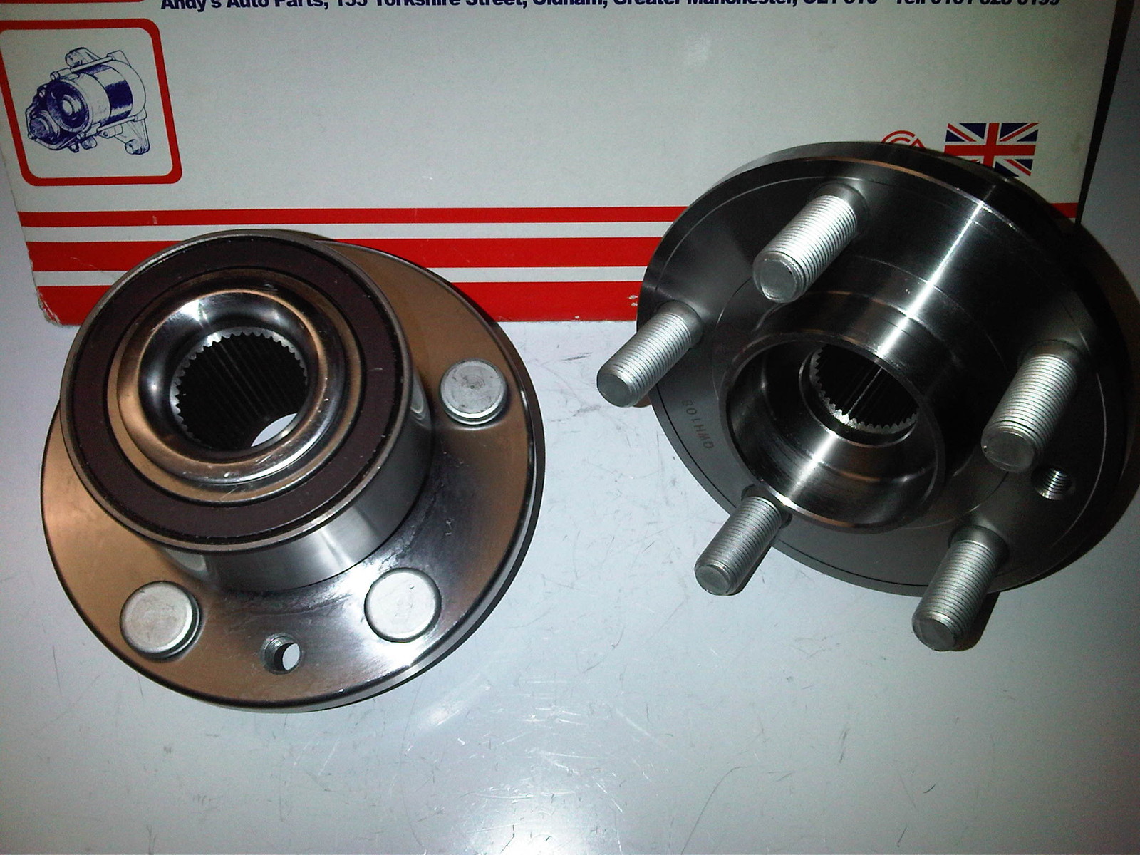FITS LAND ROVER FREELANDER 2 SD4 TD4 & V6 2x NEW FRONT WHEEL HUB ...