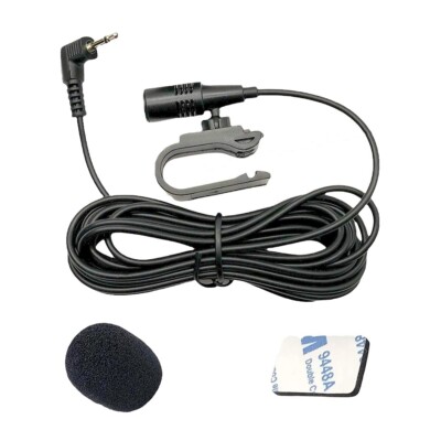 2.5mm Car Radio Mic Microphone Replacement for Pioneer AVH-521EX ...