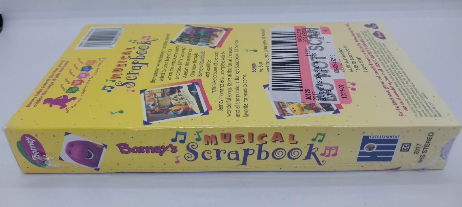 Barney+-+Barneys+Musical+Scrapbook+%28VHS%2C+1997%29 for sale online | eBay