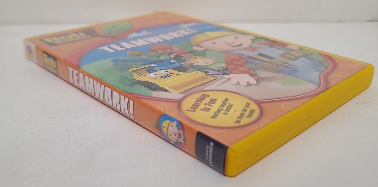 Bob the Builder TEAMWORK! Kid DVD Movie Fun Learn Cartoon Friends Work ...