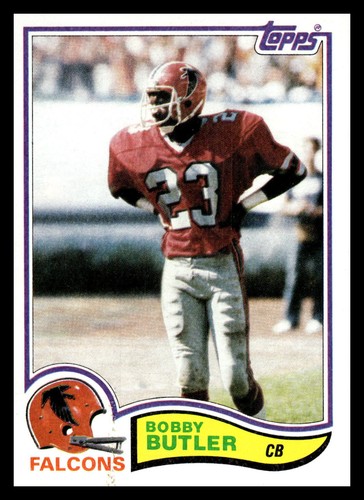 1982 Topps #276 Bobby Butler Atlanta Falcons RC Football Card EX/NM | eBay