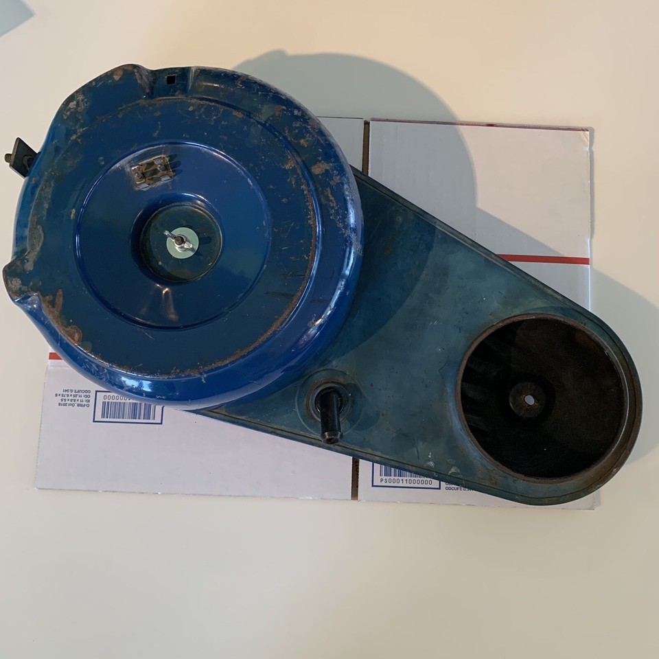 VINTAGE OEM EARLY FORD BRONCO V8 AIR CLEANER Offset/ Good Clean ...