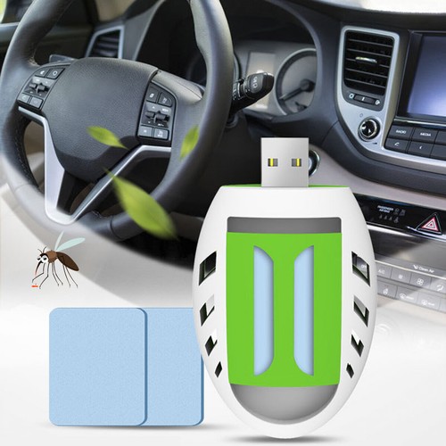 USB Fly Zapper Mosquito Insect Killer Plug In & 6pcs Repellent Tablets ...