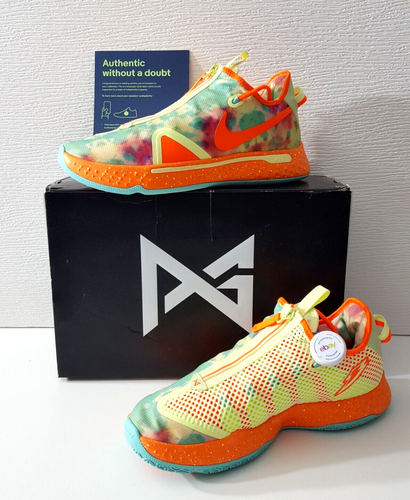 LAST PAIR!! *RARE* New Nike PG 4 Gatorade Volt/Total Orange Men's Shoes ...