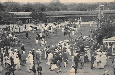 CPA INDE THE PADDOCK POONA RACE COURSE | eBay