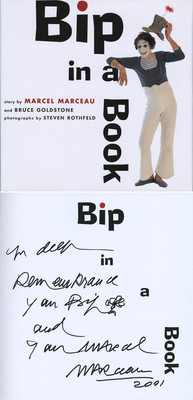 Marcel Marceau SIGNED AUTOGRAPHED Bip in a Book +INSC HC 1st ED 1st ...