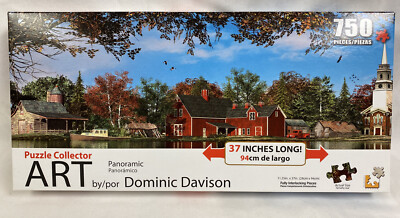 Puzzle Collector Art Panoramic by Dominic Davis 750 pieces Factory ...