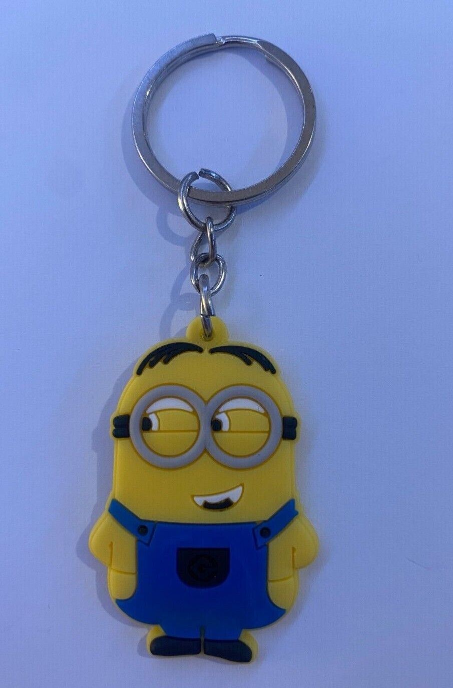 Despicable Me Minions Keyring Stuart Bob Kevin Gru Cartoon Key Chain ...