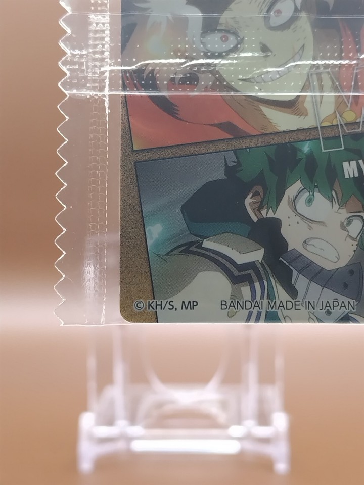 Katsumi Bakugo My Hero Academia Wafer Card Cards BANDAI Chocolate ...