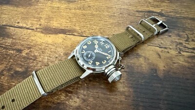 WW2 HAMILTON MILITARY WATCH A-11 USN BUSHIPS WITH NEW CANTEEN CASE ! | eBay