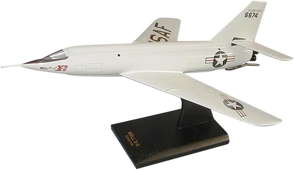 USAF Bell X-2 Starbuster Desk Top Display Jet Rocket Model 1/32 SC ...