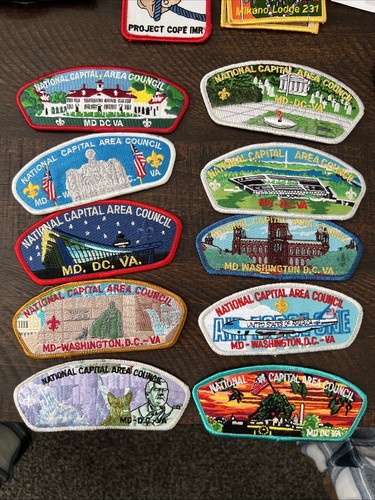 NCAC CSP Set BSA National Capital Area Council Shoulder Patches | eBay