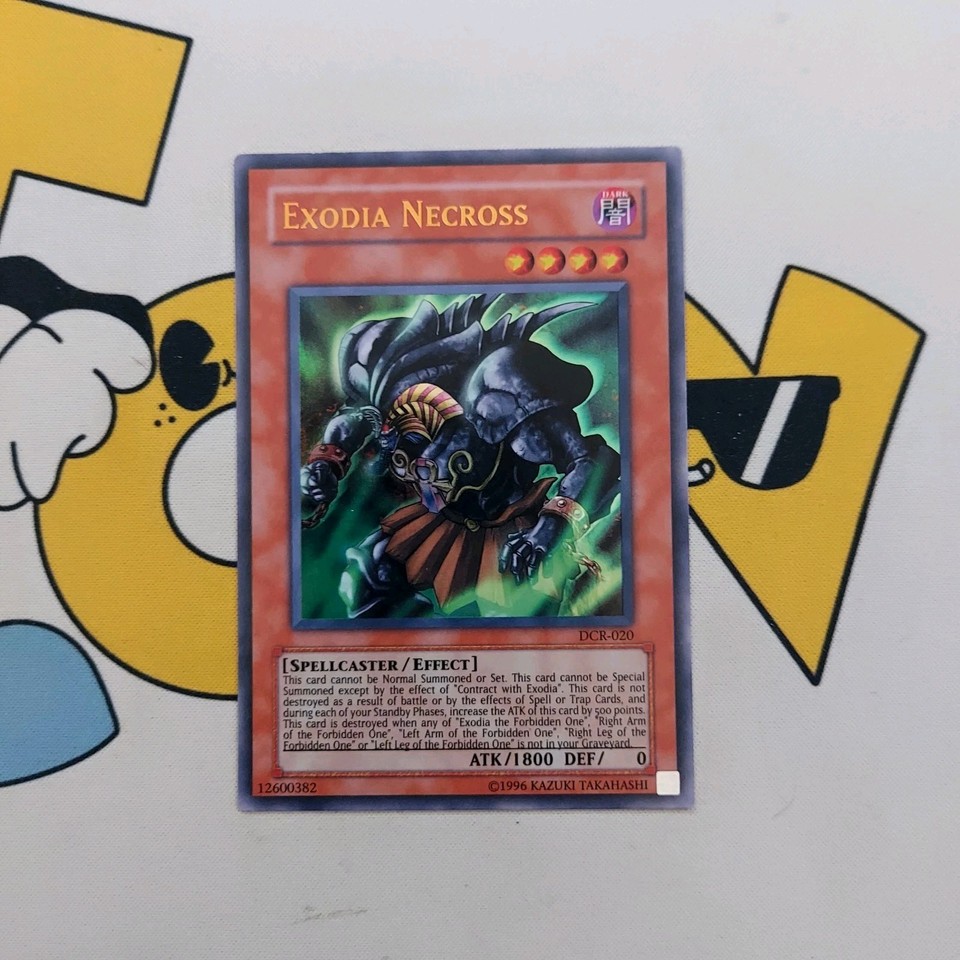 Exodia Necross dcr-020 Unltd Ed Ultra Rare Yu-Gi-Oh! pack new card | eBay