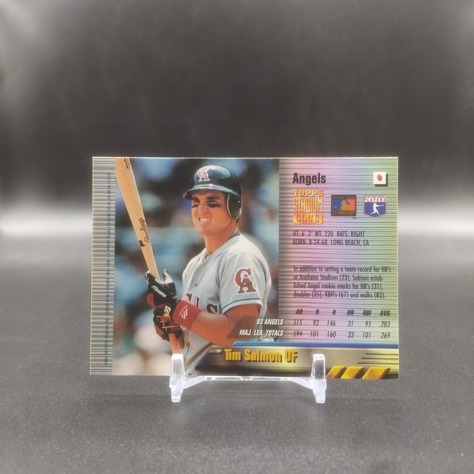 1994 Topps Stadium Club Tim Salmon Finest #9 California Angels | eBay