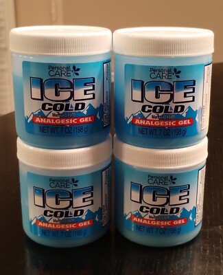 4-PK Personal Care Arctic Ice Analgesic Gel Menthol Rub Back Pain SAME ...