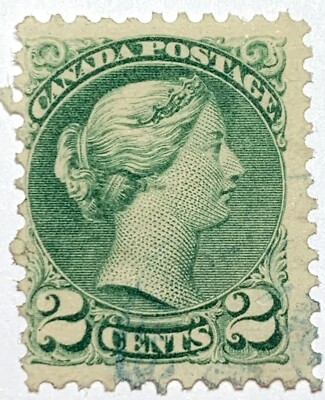 Rare Postage Canada Queen Victoria 2 Cents Stamp, MINT, 1868 | eBay