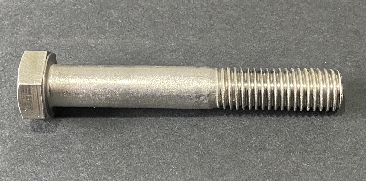 M12 / 12mm A2 STAINLESS STEEL PART THREADED HEX HEAD BOLTS HEXAGON ...