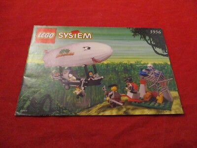 LEGO System Adventures Air Zeppelin #5956 Instruction Manual Booklet ...