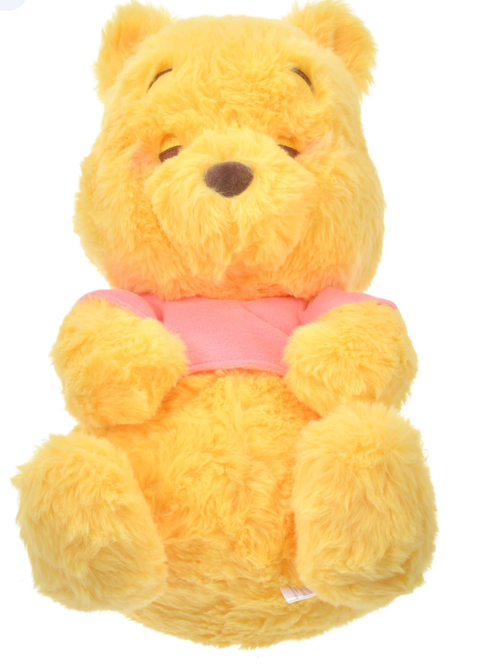 Disney Store Winnie the pooh dozing with sleepy eyes Pooh 2023 Plush ...