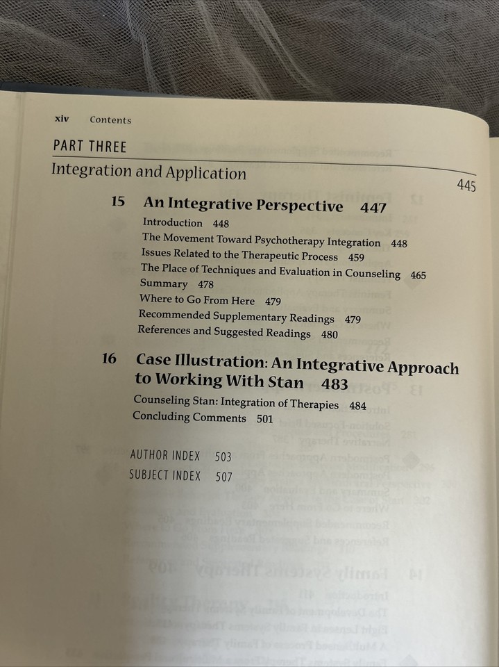 Theory and Practice of Counseling and Psychotherapy HC Textbook by ...