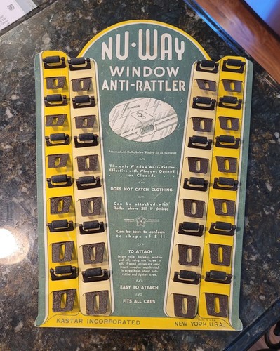 Antique Nu-Way Anti Rattler Window General Store Display Vintage | eBay