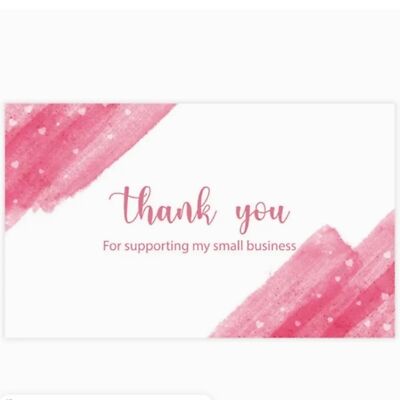 NEW 30 PCS THANK YOU FOR SUPPORTING MY SMALL BUSINESS APPRECIATION ...
