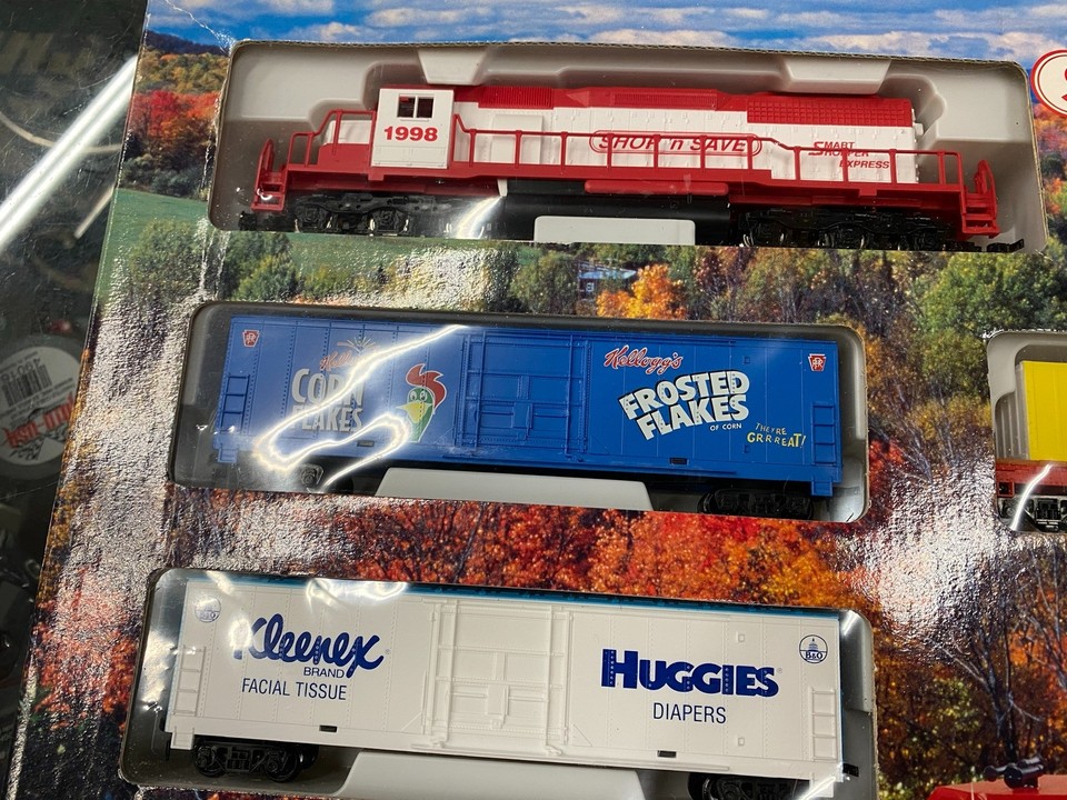 NIB Collectors Series HO Toy Train Set Shop n Save 1 of 1998 New in Box ...