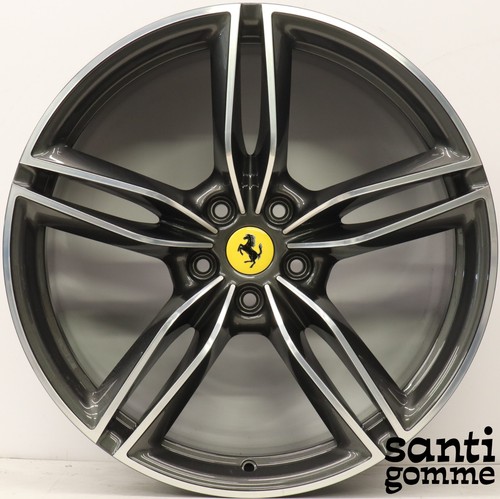 4 Rims In Lega Ferrari Roma Originali 20" New Diamantati 881326 881327 ...