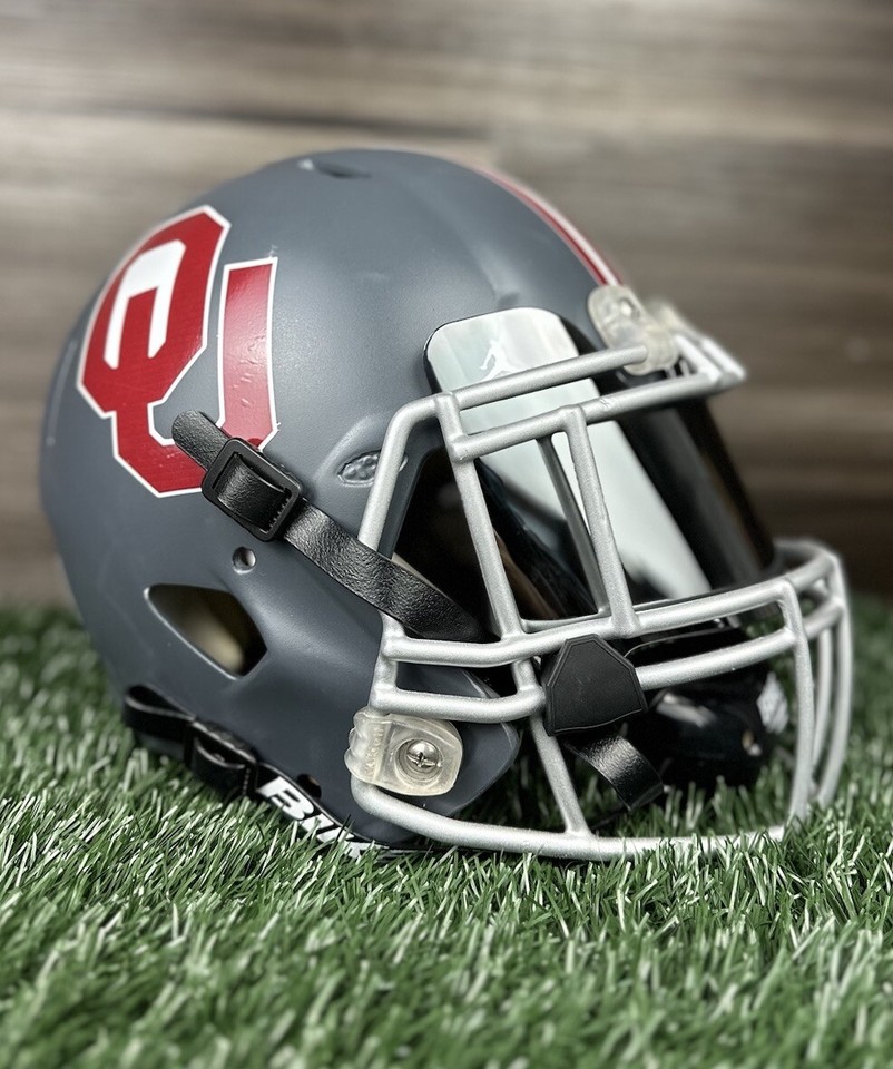 OKLAHOMA SOONERS unity Riddell SPEED Adult Full Size Football Helmet | eBay