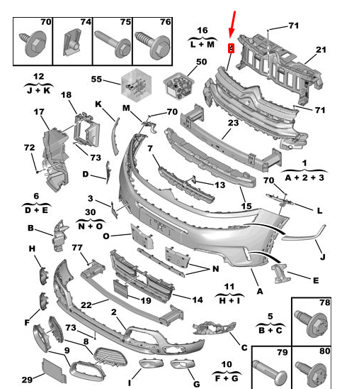 CITROËN C5 AIRCROSS Radiator Grille 98253475XT NEW GENUINE | eBay UK