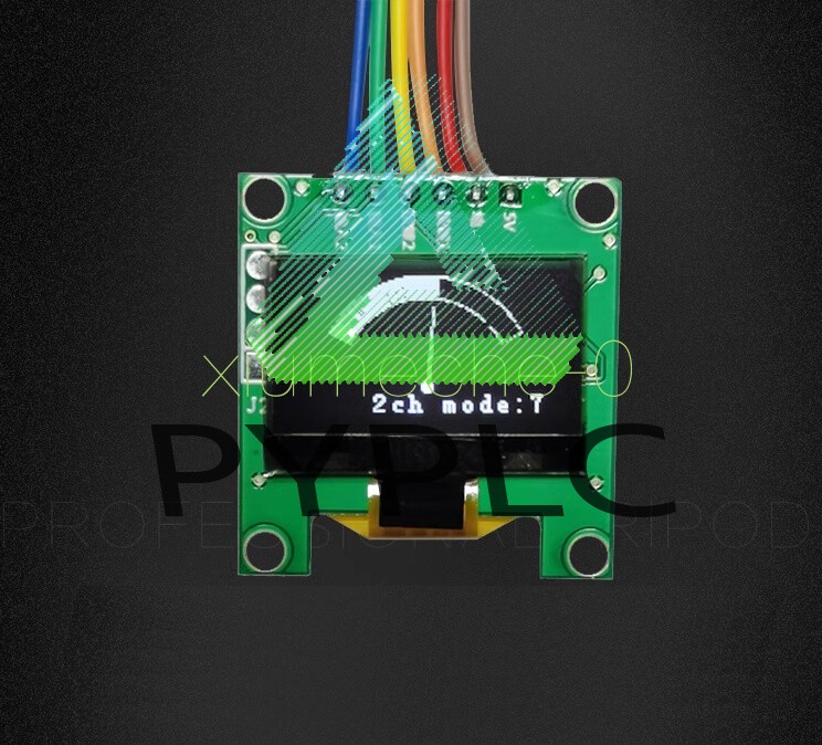1PCS 0.96" OLED Music Spectrum Display Analyzer Audio Level Indicator ...